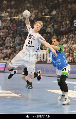 Kiel, Germany. 13th Nov, 2022. Handball: Bundesliga, THW Kiel - Frisch ...