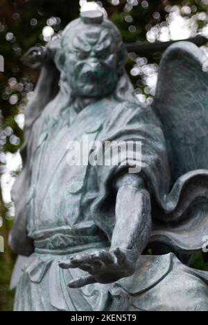 Tengu statue on Mount Takao, Tokyo, Japan Stock Photo - Alamy