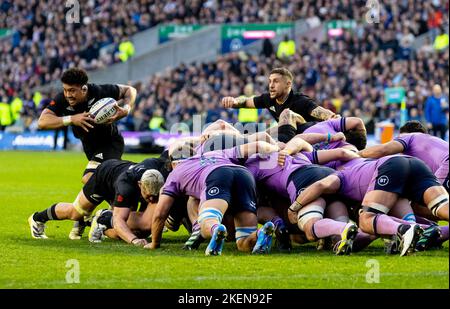 Edinburgh, Scotland, UK. 13th November 2022; Murrayfield Stadium ...