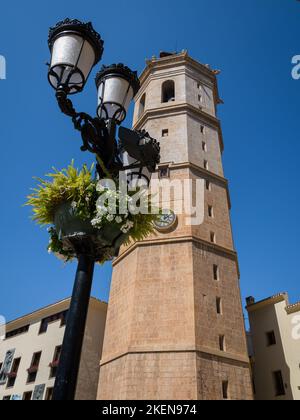 El Fadri, tower of the Cathedral of Castellon, Spain, Europe Stock ...