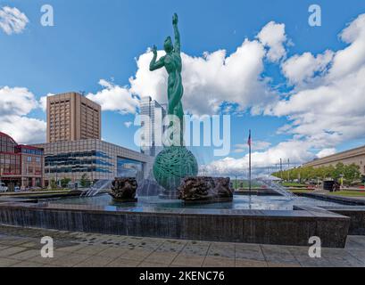 Mall A (l to r): Marriott at Key Tower, Global Center for Health ...