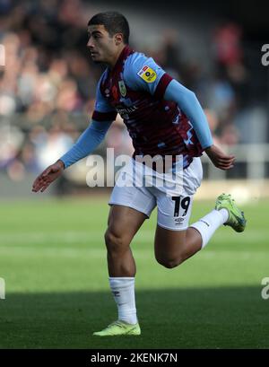 Burnley, Lancashire, UK. 13th November 2022: Turf Moor, Burnley ...