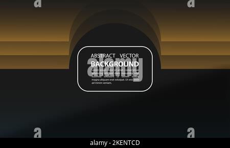 Abstract Background Template With Transparent Layers Stock Vector Image ...