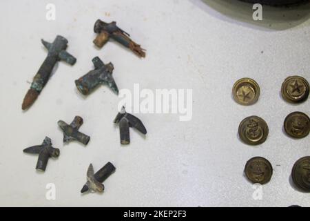 Two Bullets Collide Midair from the dardanelles war Stock Photo - Alamy