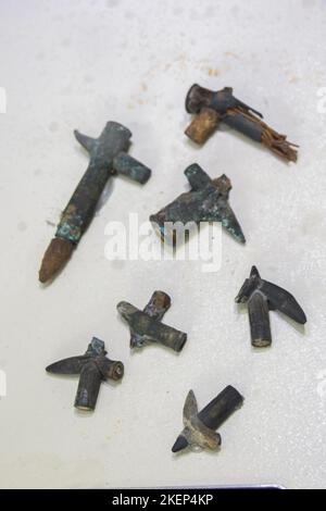 Two Bullets Collide Midair from the dardanelles war Stock Photo - Alamy