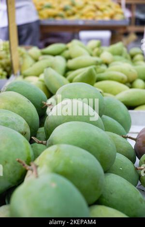 Sour green mangoes for sale at a Vietnamese grocer in Cabramatta ...