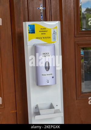 Holy Water Dispenser at Saints Mary and Joseph's Catholic Cathedral at ...