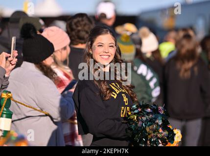 Waco, Texas, USA. 12th Nov, 2022. Baylor Bears cheerleaders before the ...