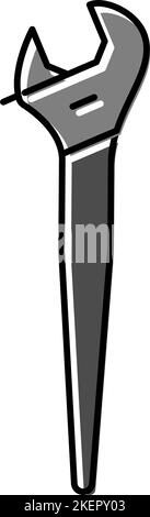 spud wrench tool color icon vector illustration Stock Vector Image ...