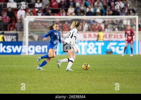 Jule Brand, #22 of Team Germany in the football quarter-final UEFA ...