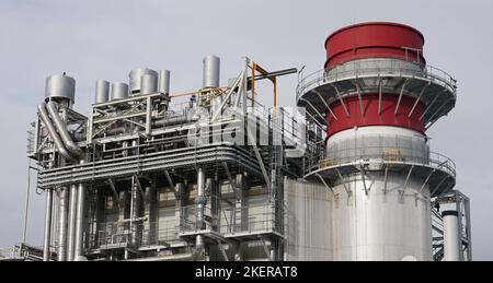 A general view of Energia's Huntstown Gas powered power station in ...
