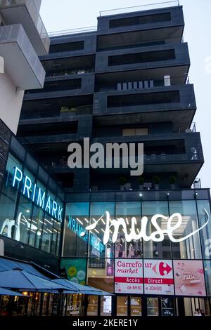 Muse commercial center, Amphitéatre district, Metz, Moselle, Lorraine ...