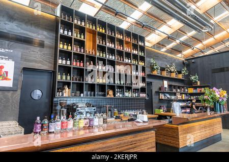 Four Pillars gin distillery in Healesville, Yarra Valley near Melbourne ...