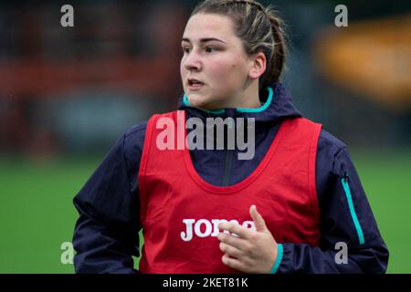 Chloe Chivers of Swansea City in action. Port Talbot Town v Swansea ...