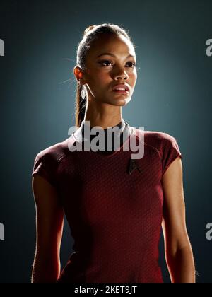 ZOE SALDANA in STAR TREK (2009), directed by J.J ABRAMS. Credit ...