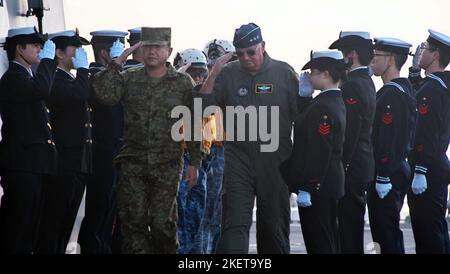 Kanoya, Japan. 14th Nov, 2022. U.S. Forces Japan Commander, Lt. Gen ...
