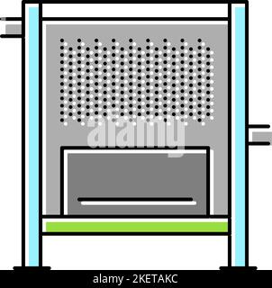 filtration beer production color icon vector illustration Stock Vector ...