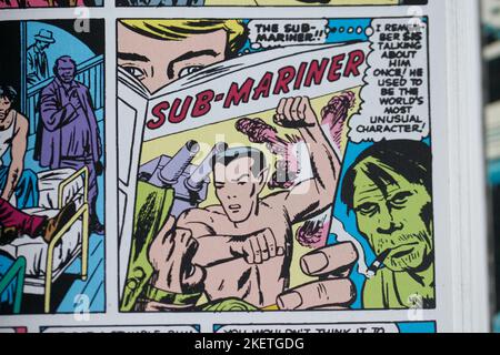 Namor The Sub-Mariner comic book Stock Photo - Alamy