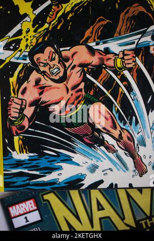 Namor The Sub-Mariner comic book Stock Photo - Alamy