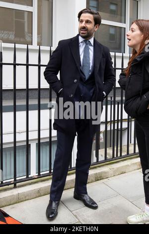 Dr Mike Mew's lawyer, Stephen Vullo, arrives at the General Dental ...