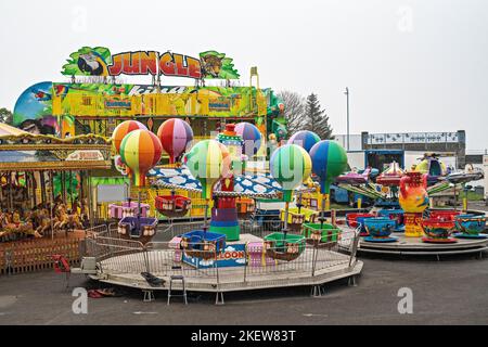 Taylors Fun Fair in Morecambe, Lancashire, UK Stock Photo - Alamy