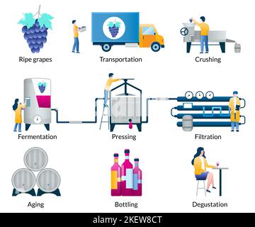 Alcohol distillation process. Fermentation, distillation, aging and ...
