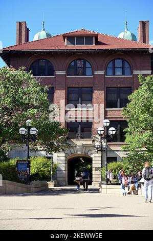 Ann Arbor, Michigan - Students at the University of Michigan gather at ...