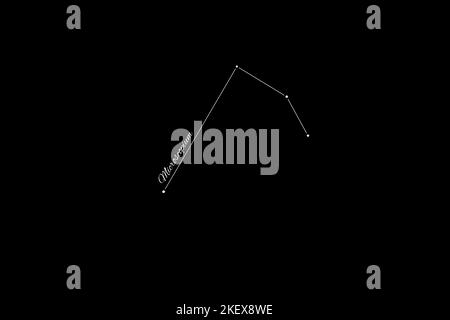 Microscopium Star Constellation, Cluster of Stars, Microscope ...