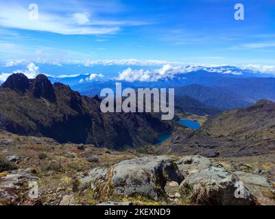Mt Wilhelm views from Hiking Track Stock Photo - Alamy