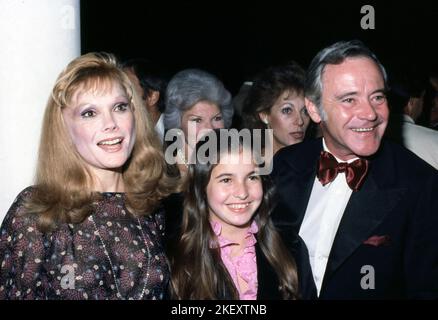 Jack Lemmon With His Wife Felicia & Daughter Corky Credit: Ralph ...