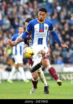 Levi Colwill #6 of Brighton & Hove Albion during the Premier League ...
