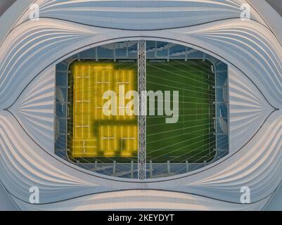 Undated photo of Al Janoub stadium, in Qatar, where will be played some ...