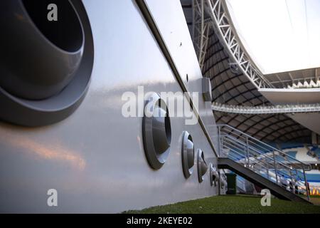 Undated photo of air conditioning or cooling system, in Al Janoub ...