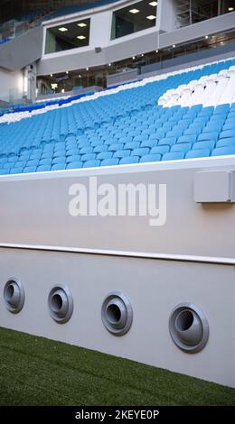 Undated photo of Al Janoub stadium, in Qatar, where will be played some ...