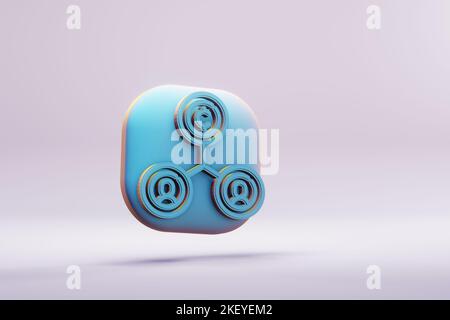 Beautiful abstract illustrations blue Cryptocurrency Coin Search symbol ...