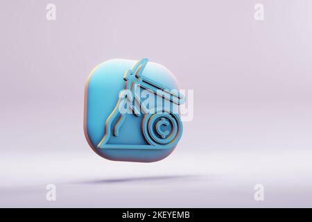 Beautiful abstract illustrations blue Cryptocurrency Coin symbol icons ...