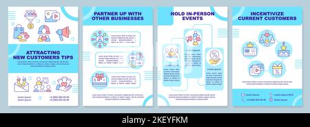 Attracting new customer tips concept icon Stock Vector Image & Art - Alamy