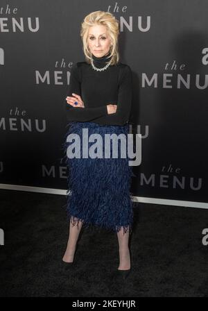 Judith Light attends premiere of The Menu movie at AMC Lincoln Square ...