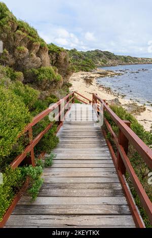 Cowaramup Bay South beach at Gracetown in the Margaret River Region of ...