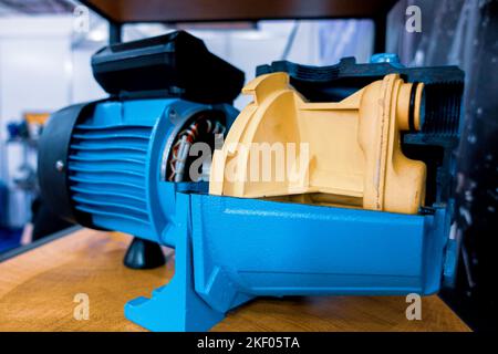 Internal structure of the water pumping motor Stock Photo - Alamy