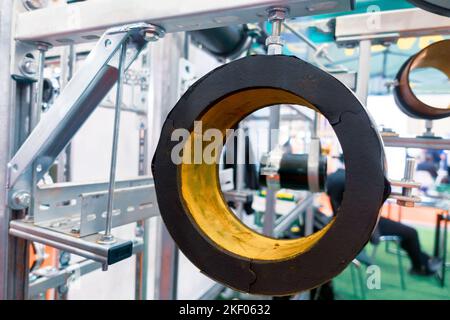 Fixing systems for assembling structures. Clamp fastening system Stock ...