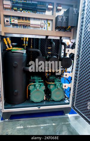 Refrigeration equipment. CO2 cooling systems. Natural refrigerant ...