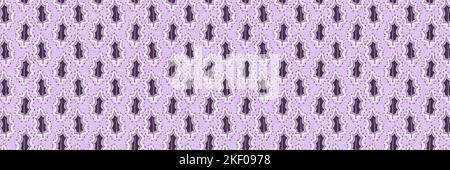 Gender neutral purple foliage leaf seamless raster border. Simple ...
