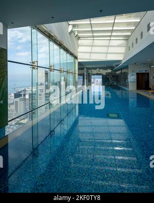 42nd floor infinity swimming pool, Sheraton Four Points, Kuwait City ...
