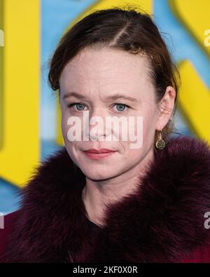 Actress Thora Birch on the red carpet at the 55th Annual Primetime Emmy ...