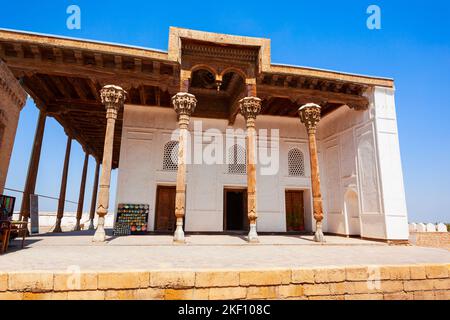 The Jome Mosque, in the Ark Fortress, Registan Square, Bukhara ...