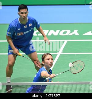Sydney, Australia - 15 Nov 2022, Lin Wan Ching (L) and Lee Yang (R) of ...