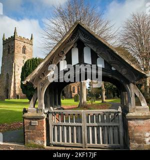 All Saints Parish Church, Alrewas Stock Photo - Alamy