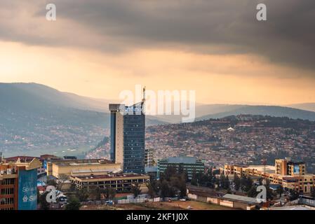 Sunset, Kigali, Rwanda Stock Photo - Alamy