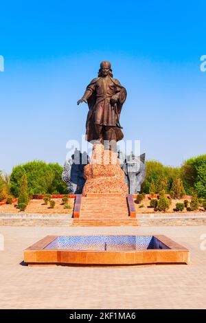 Urgench, Uzbekistan - April 13, 2021: Jalal al-Din Mingburnu ...